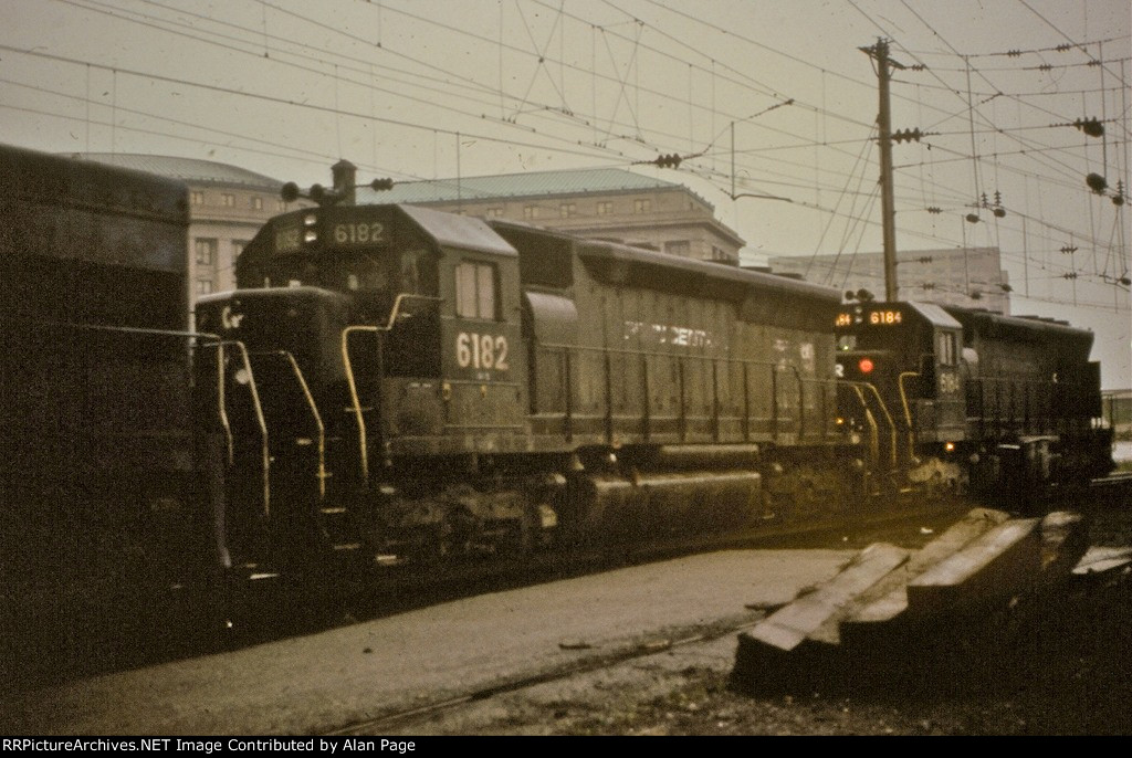 CR SD45's 6182 and 6184